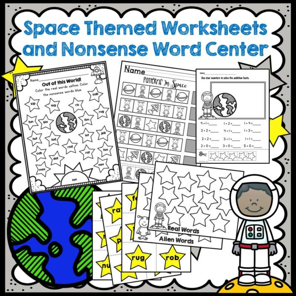 Space Theme Worksheets - Made By Teachers