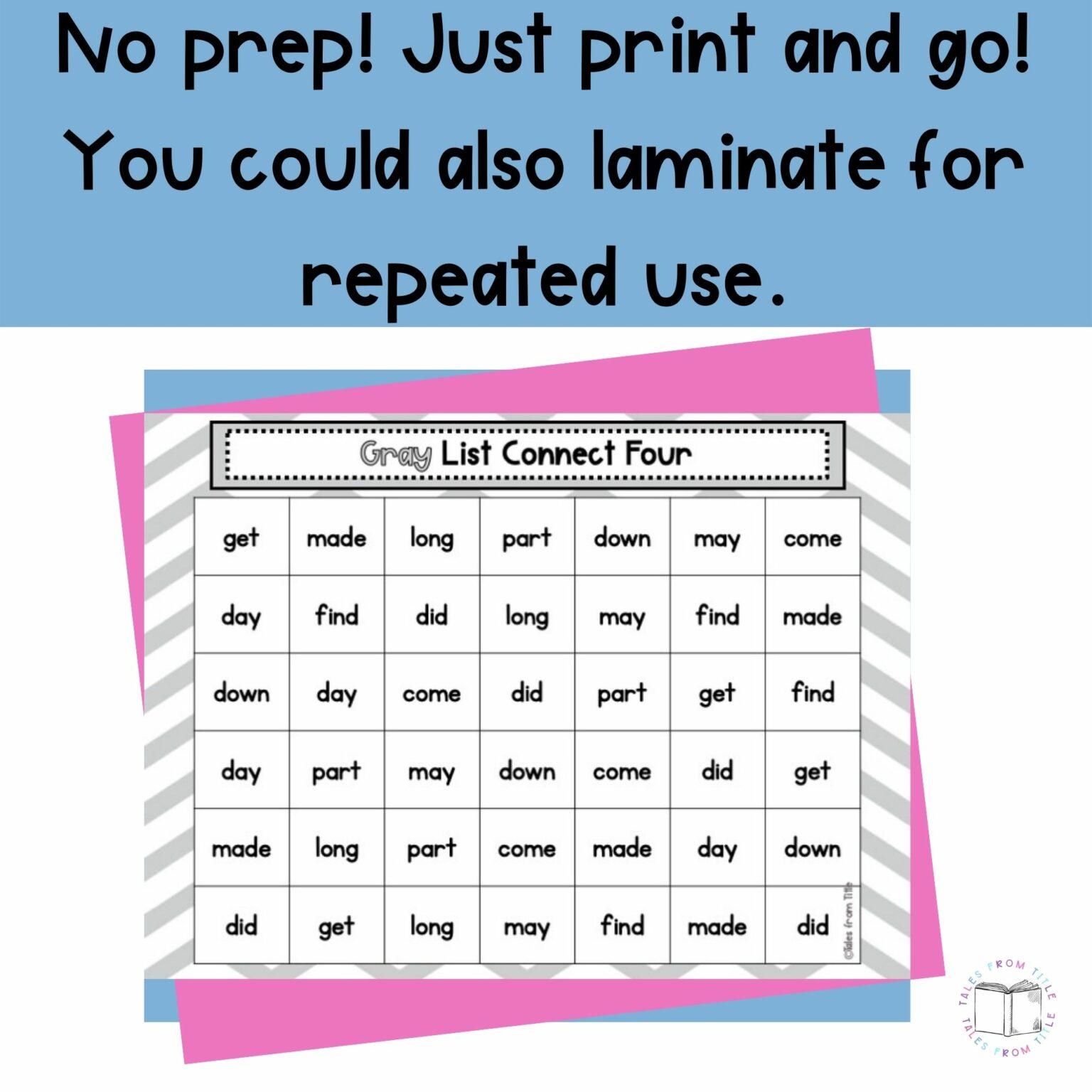 Fry Sight Word Games | Connect Four Bundle | Printable - Made By Teachers