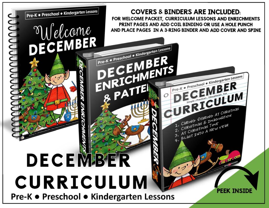 September To May Lesson Plans Preschool to Kindergarten Curriculum ...