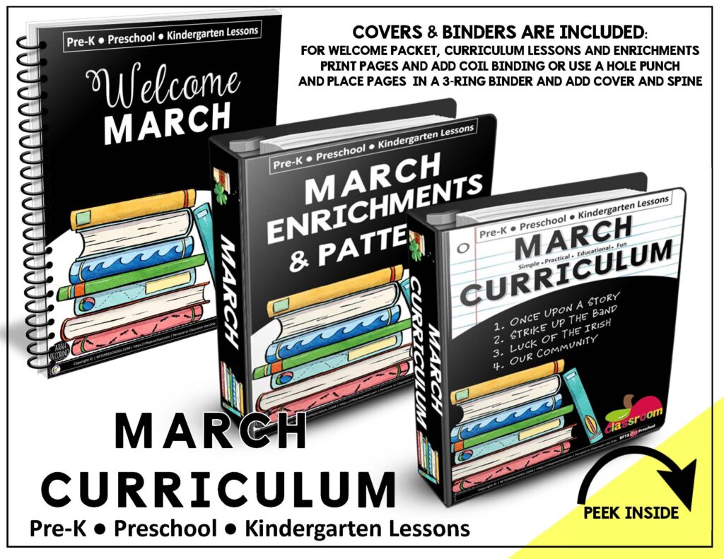 September To May Lesson Plans Preschool to Kindergarten Curriculum ...