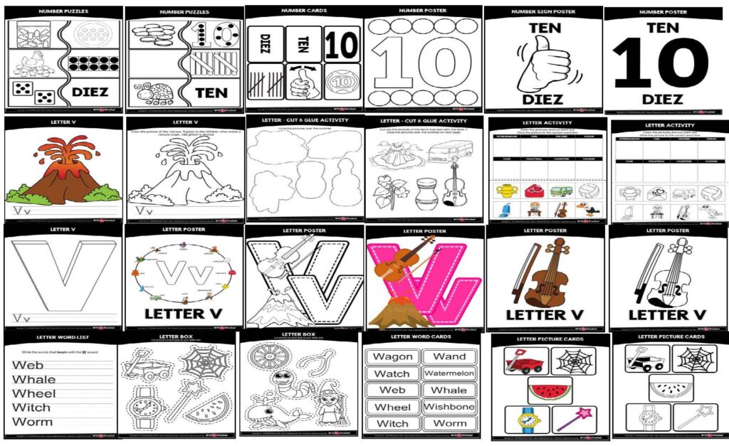 September To May Lesson Plans Preschool to Kindergarten Curriculum ...