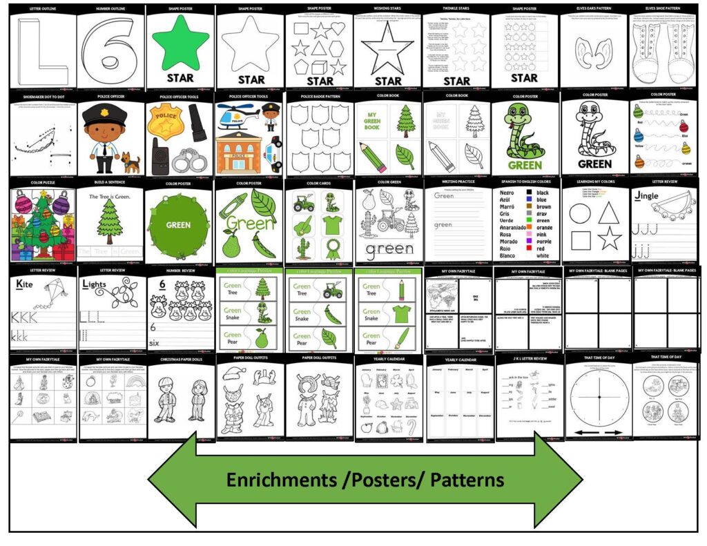 September To May Lesson Plans Preschool to Kindergarten Curriculum ...