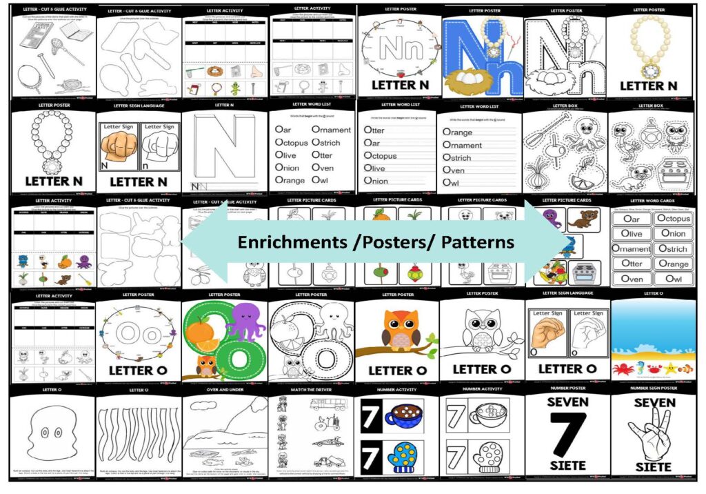 September To May Lesson Plans Preschool to Kindergarten Curriculum ...