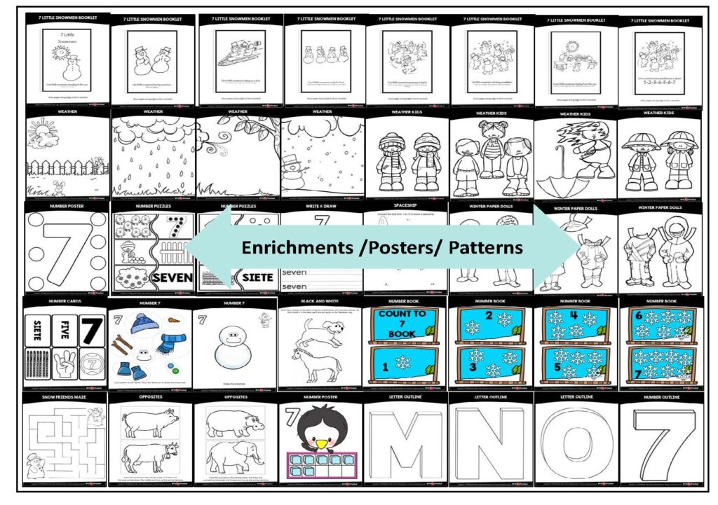 September To May Lesson Plans Preschool to Kindergarten Curriculum ...