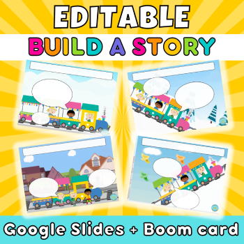 Editable Build a story Google slides and BOOM cards | Made By Teachers