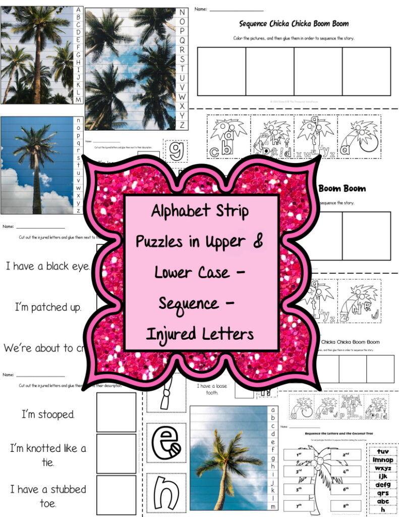 Chicka Chicka Boom Boom Literacy Pack - Made By Teachers