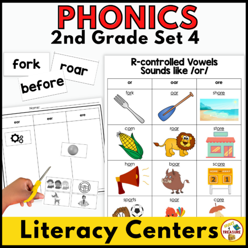 Benchmark Advance Phonics Anchor Charts & Activities | 2nd Grade Unit 2 ...