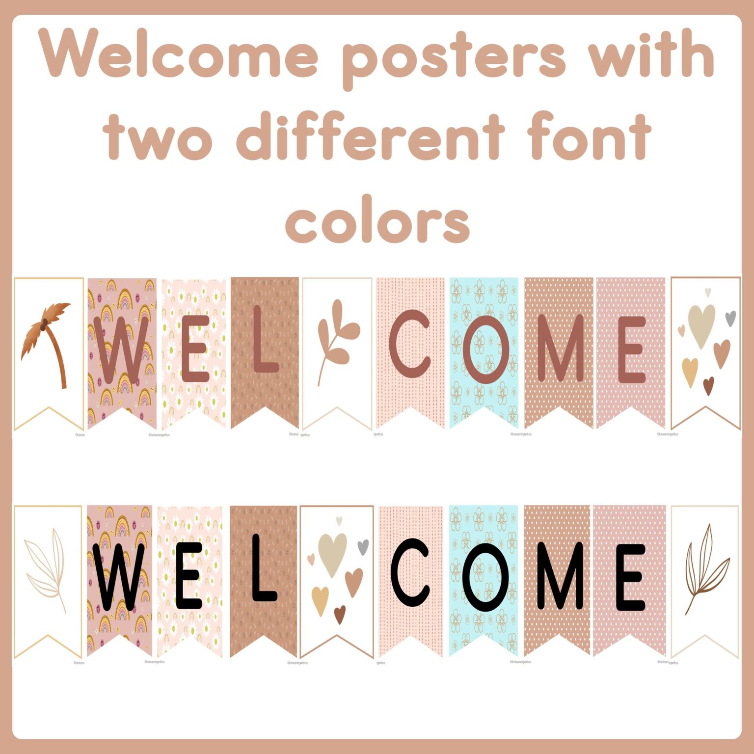 Boho Rainbow Classroom Décor Preschool & Pre-K Focus Wall | Made By ...