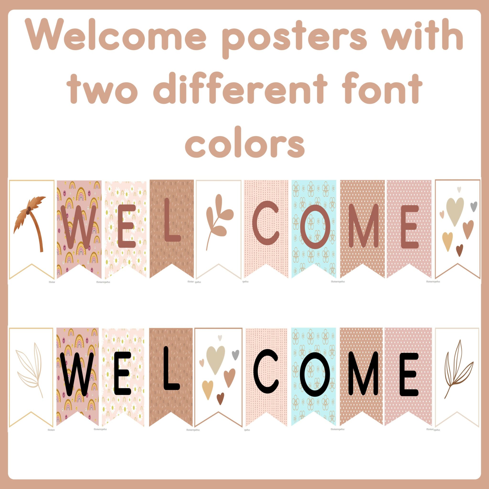 Boho Rainbow Classroom Décor Preschool & Pre-K Focus Wall | Made By ...