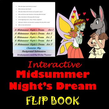 Midsummer Night's Dream Interactive Study Guide - Made By Teachers