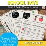 Back to School Poem | Five Day Shared Reading Plan for Pre-K and ...