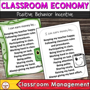 Classroom Economy Behavior System | Editable - Made By Teachers