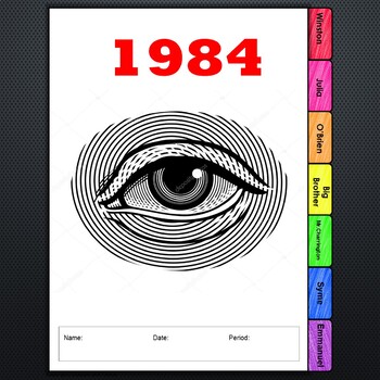1984 Characterization Flipbook - Made By Teachers