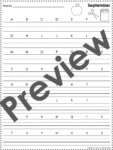 Handwriting Practice Sheets for Each Month | Made By Teachers
