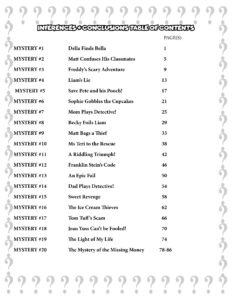 20 READING COMPREHENSION MYSTERY STORIES: Inferences & Conclusions ...