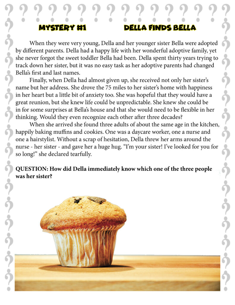 20 READING COMPREHENSION MYSTERY STORIES: Inferences & Conclusions ...