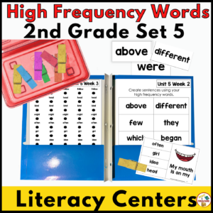 Benchmark Advance High Frequency Word Activities | 1st Grade Unit 3 ...