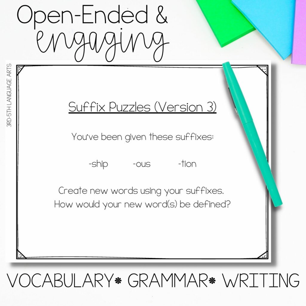 Reading Enrichment Activities For Early Finishers And Gifted Students 3