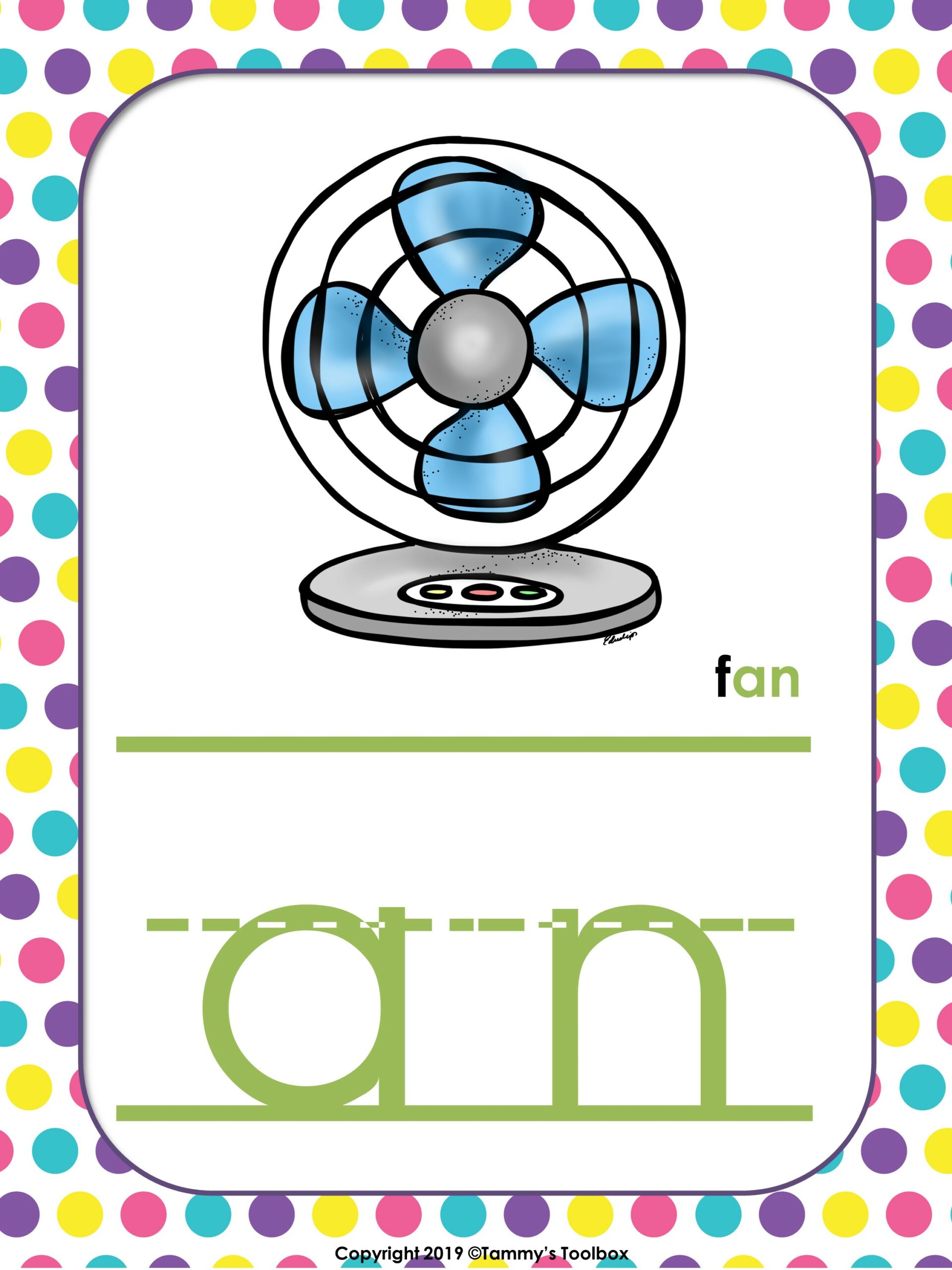 Alphabet Posters and Phonics Charts in Polka Dot Classroom Decor Theme ...