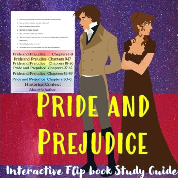Pride and Prejudice Flipbook Study Guide | Made By Teachers