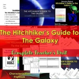 Hitchhiker's Guide to the Galaxy Teacher's Bundle - Made By Teachers