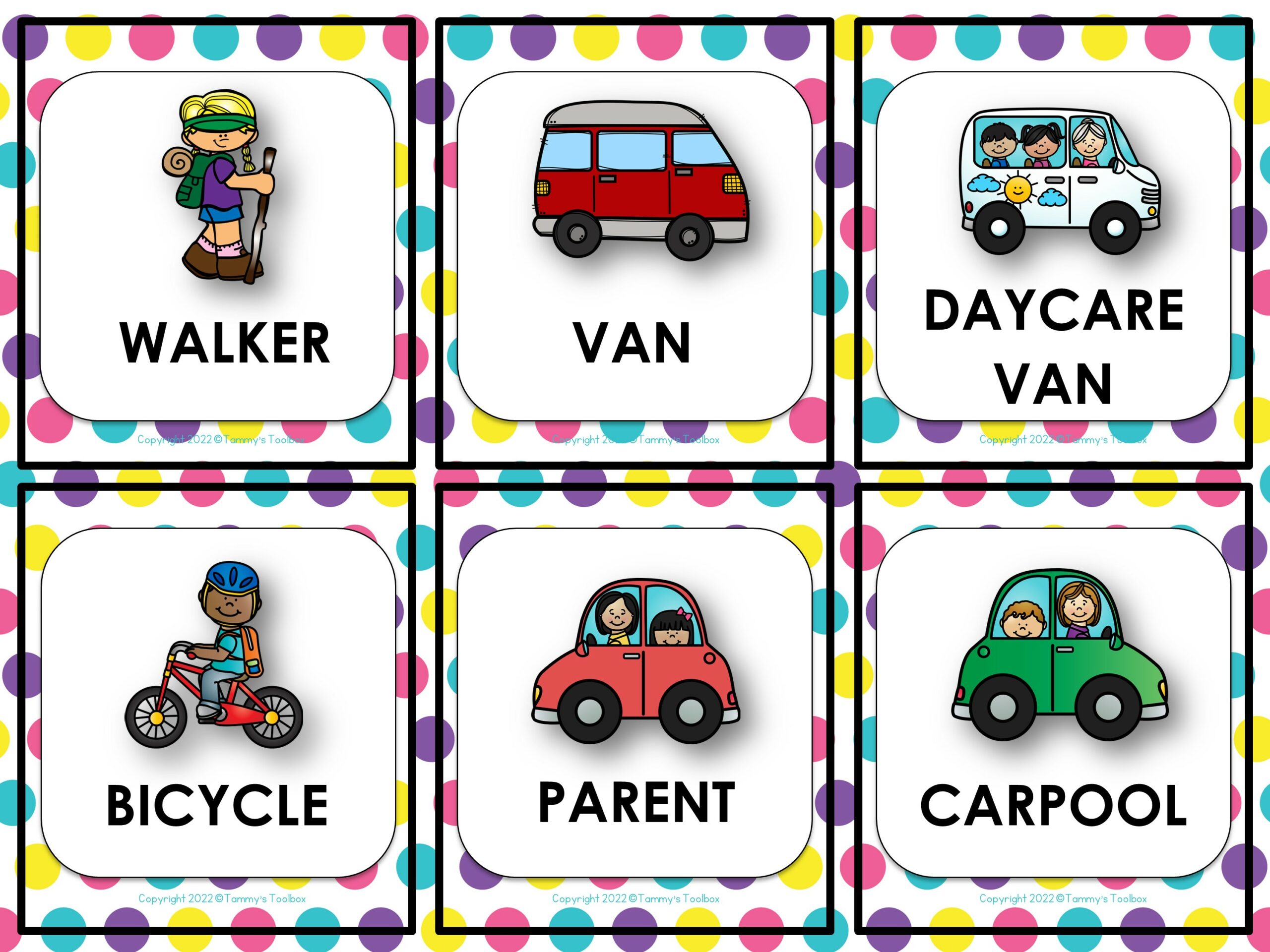 Dismissal Chart How We Get Home Posters | Made By Teachers