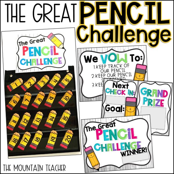 The Great Pencil Challenge Editable | Made By Teachers