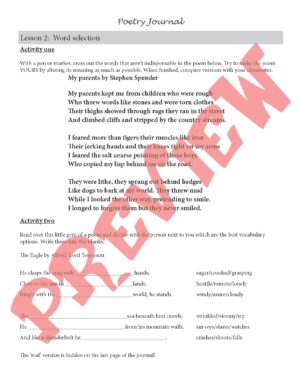 POETRY WRITING UNIT: 18 Creative Writing Lessons - Made By Teachers