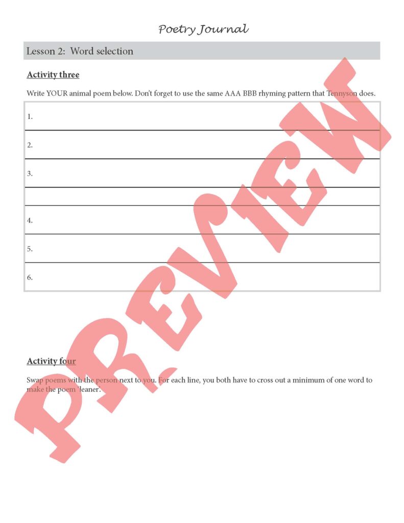 POETRY WRITING UNIT: 18 Creative Writing Lessons - Made By Teachers