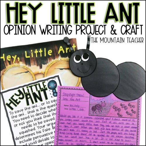 Hey Little Ant Opinion Writing Prompt and Activity | Made By Teachers