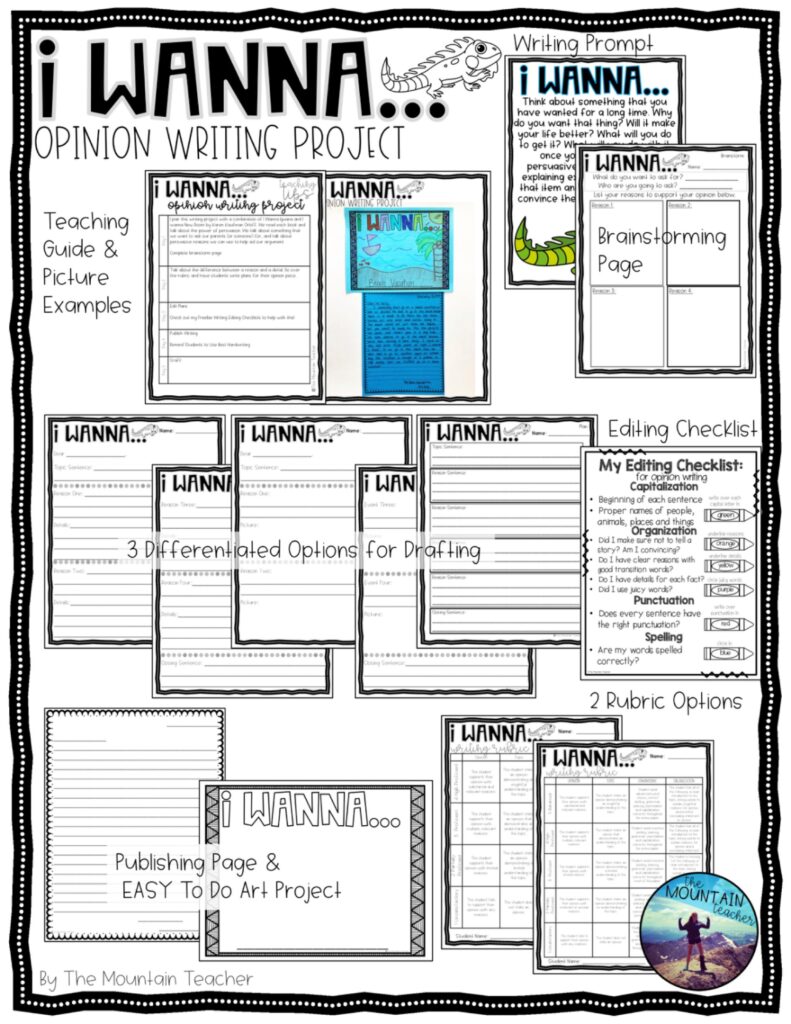 I Wanna | Persuasive Letter Writing Template - Made By Teachers
