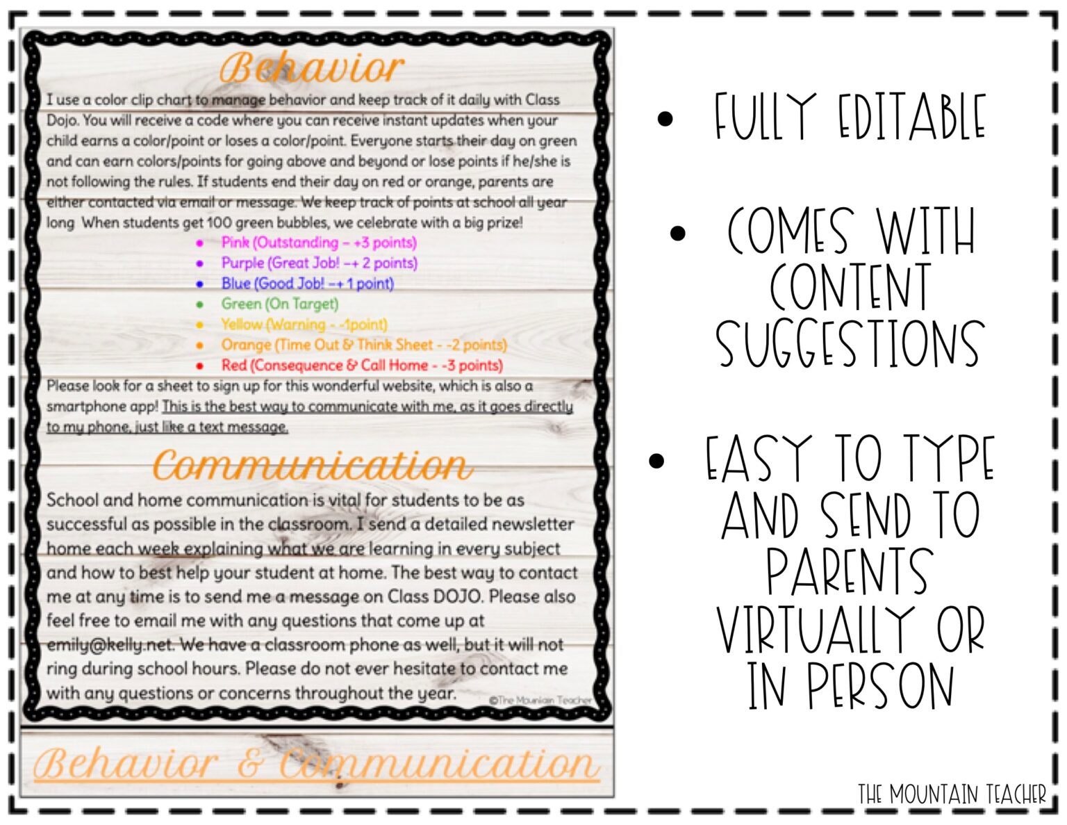 Meet the Teacher Template | Editable Flip Book | Digital and Printable ...