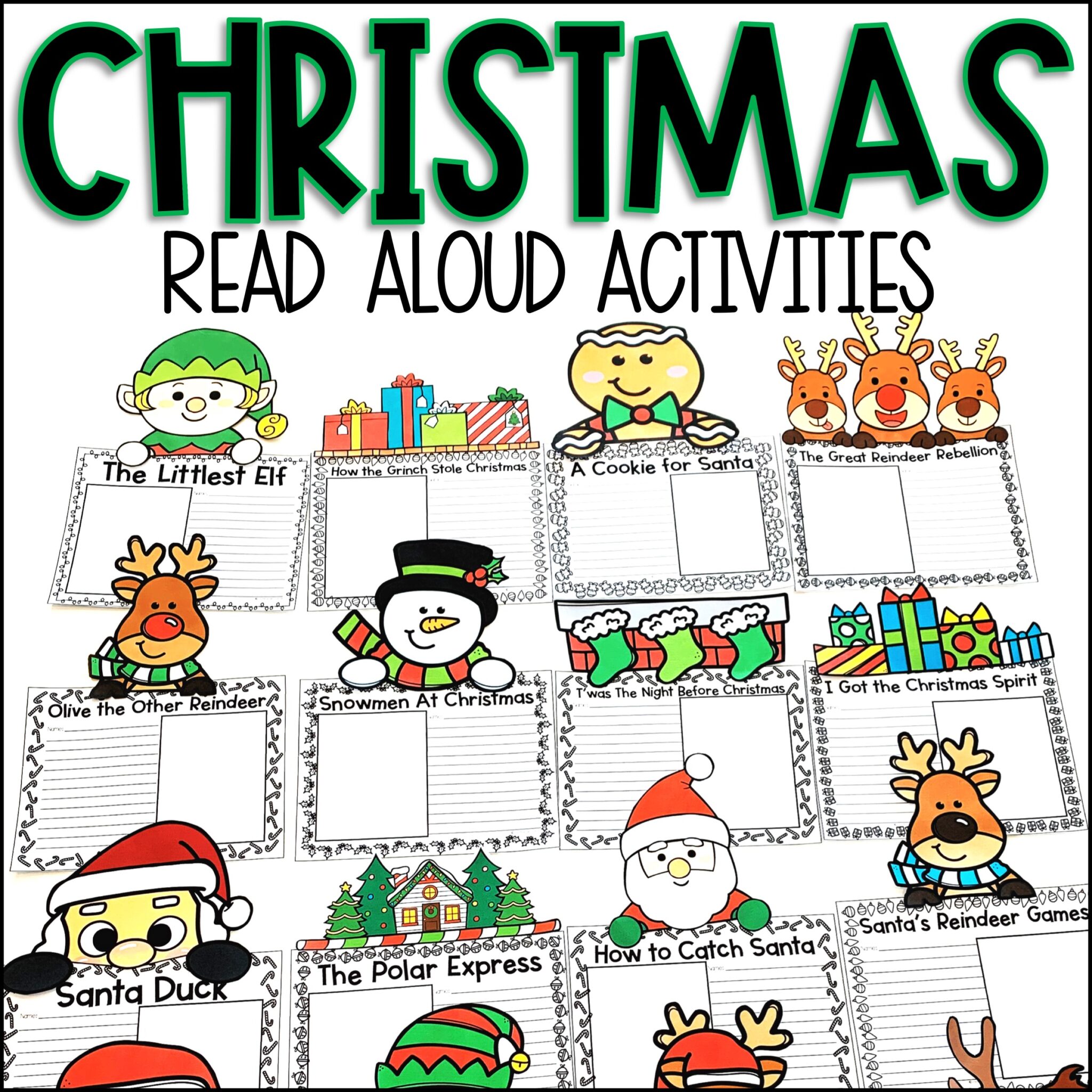 Christmas Activities and Crafts for Holiday Read Alouds | Made By Teachers