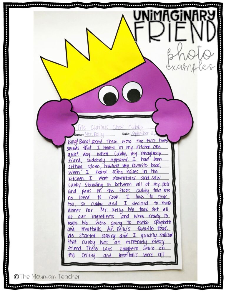 Beekle Imaginary Friend Narrative Writing Prompt and Activity | Made By ...