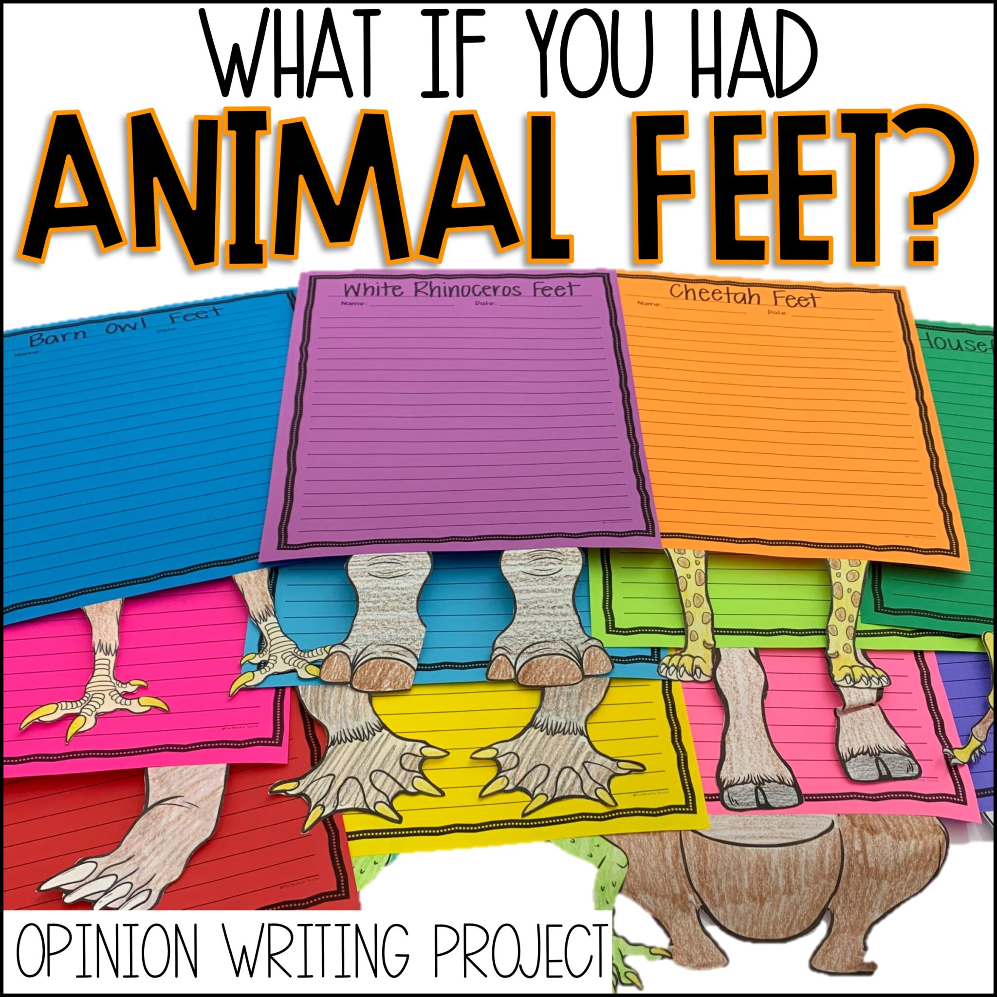 What If You Had Animal Feet Writing Activity | Animal Adaptation ...
