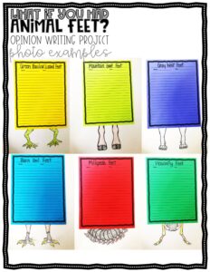 What If You Had Animal Feet Writing Activity | Animal Adaptation ...