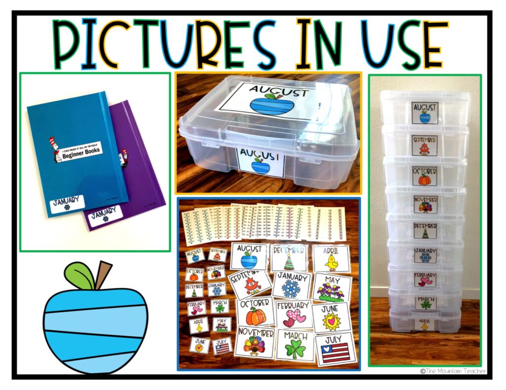 Classroom Organization | Monthly Signs and Labels | Made By Teachers