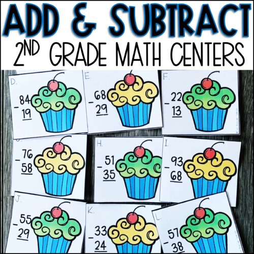 2 and 3 Digit Addition and Subtraction Activities | 2nd Grade Math ...