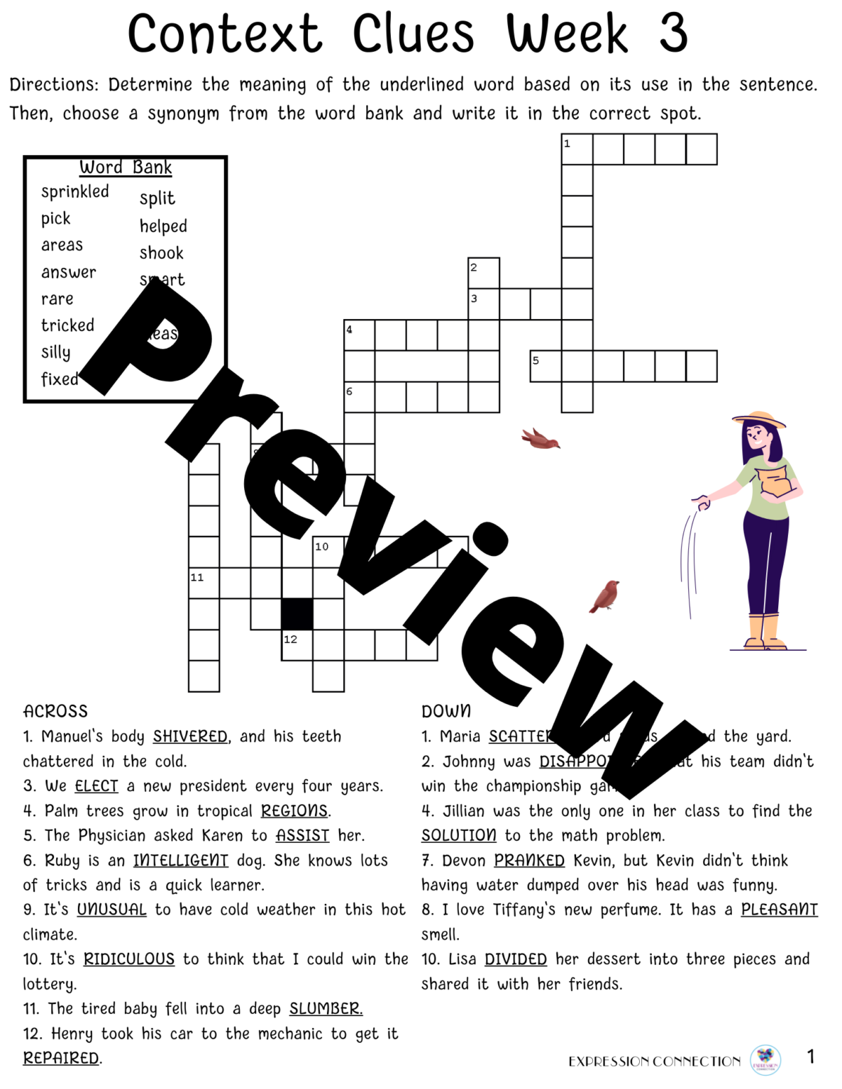 Context Clues Activities | Made By Teachers