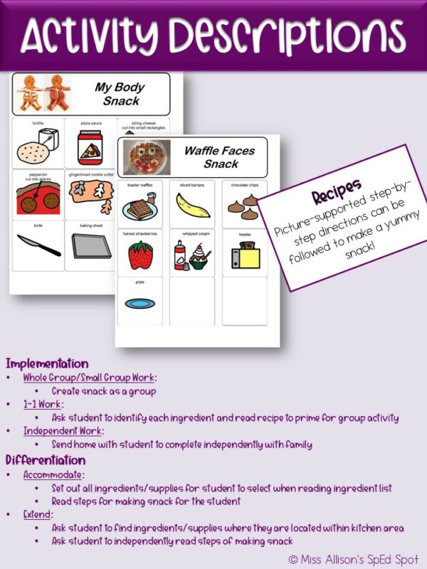 Body Parts Thematic Unit for Preschool, Elementary, and Special ...
