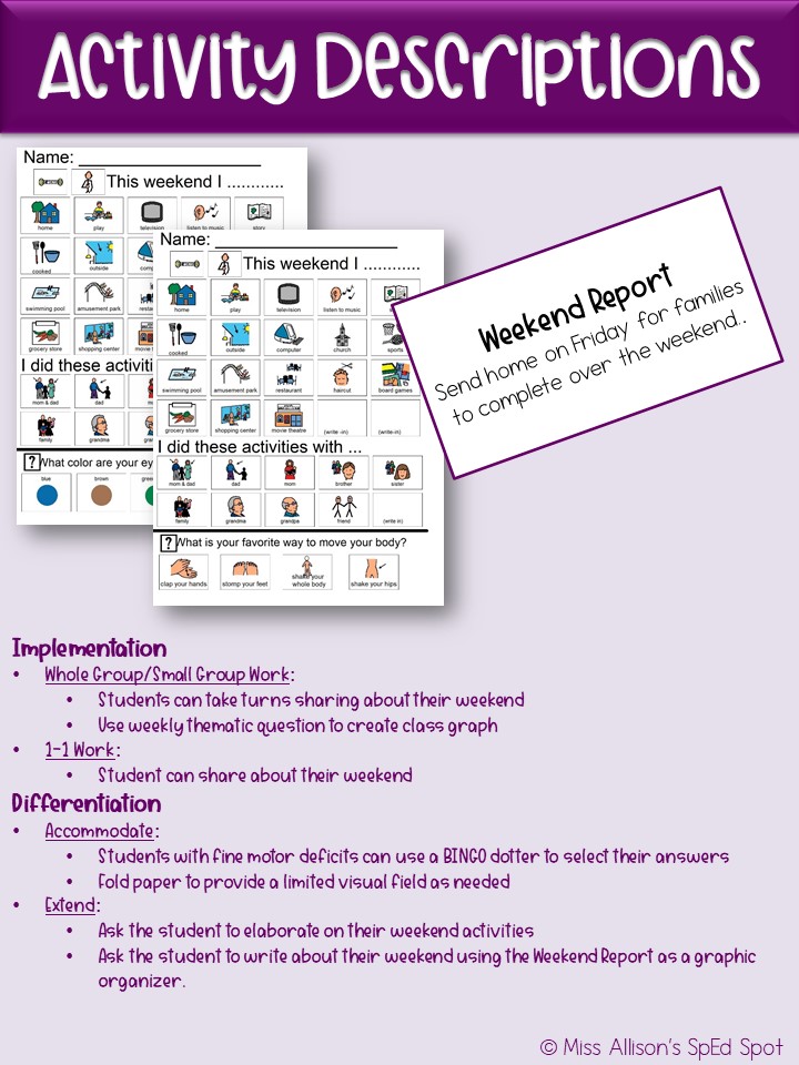 Body Parts Thematic Unit for Preschool, Elementary, and Special ...