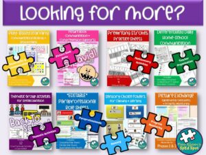 Year Long Thematic Group Bundle for Preschool and Elementary Special Ed ...