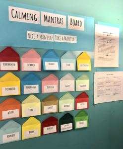 Bulletin Board Kit | Classroom Decor for Mindfulness, Mantras and CBT ...