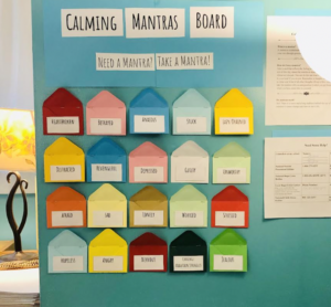 Bulletin Board Kit | Classroom Decor for Mindfulness, Mantras and CBT ...