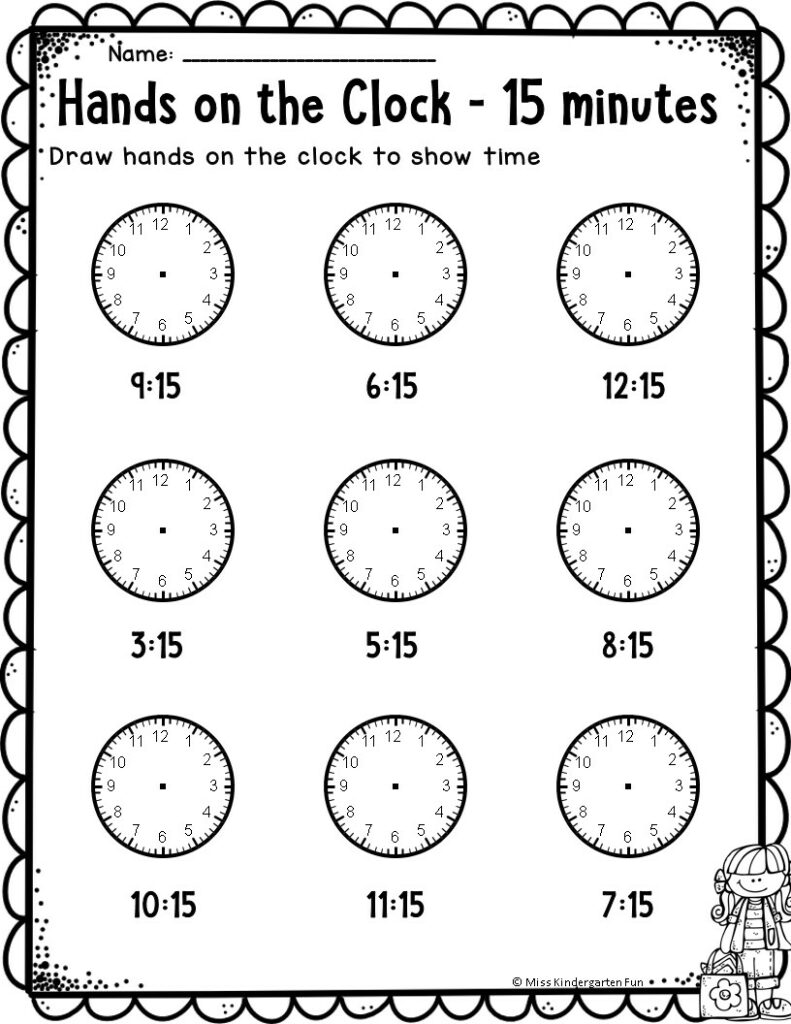 First Grade Telling Time worksheets | Made By Teachers