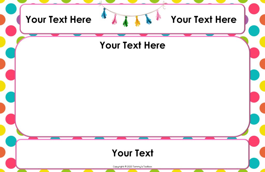 Digital Morning Meeting and Assignment Slides in Bright Colors - Made ...