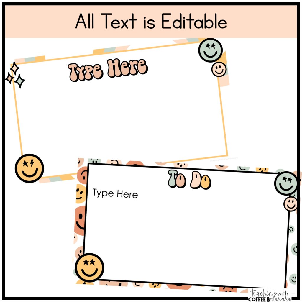 Retro Daily Slides Templates - Made By Teachers