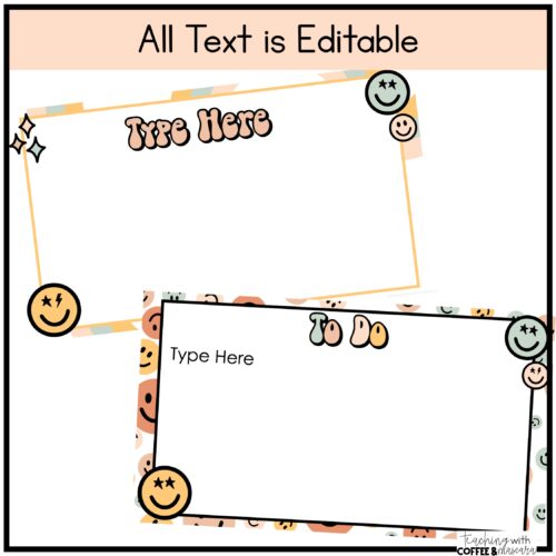 Retro Daily Slides Templates - Made By Teachers