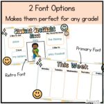 Retro Daily Slides Templates - Made By Teachers