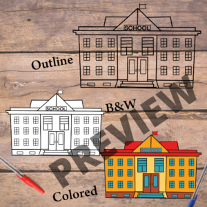 Back to School Clip Art ,Back to school Classroom Decor (Supplies ...